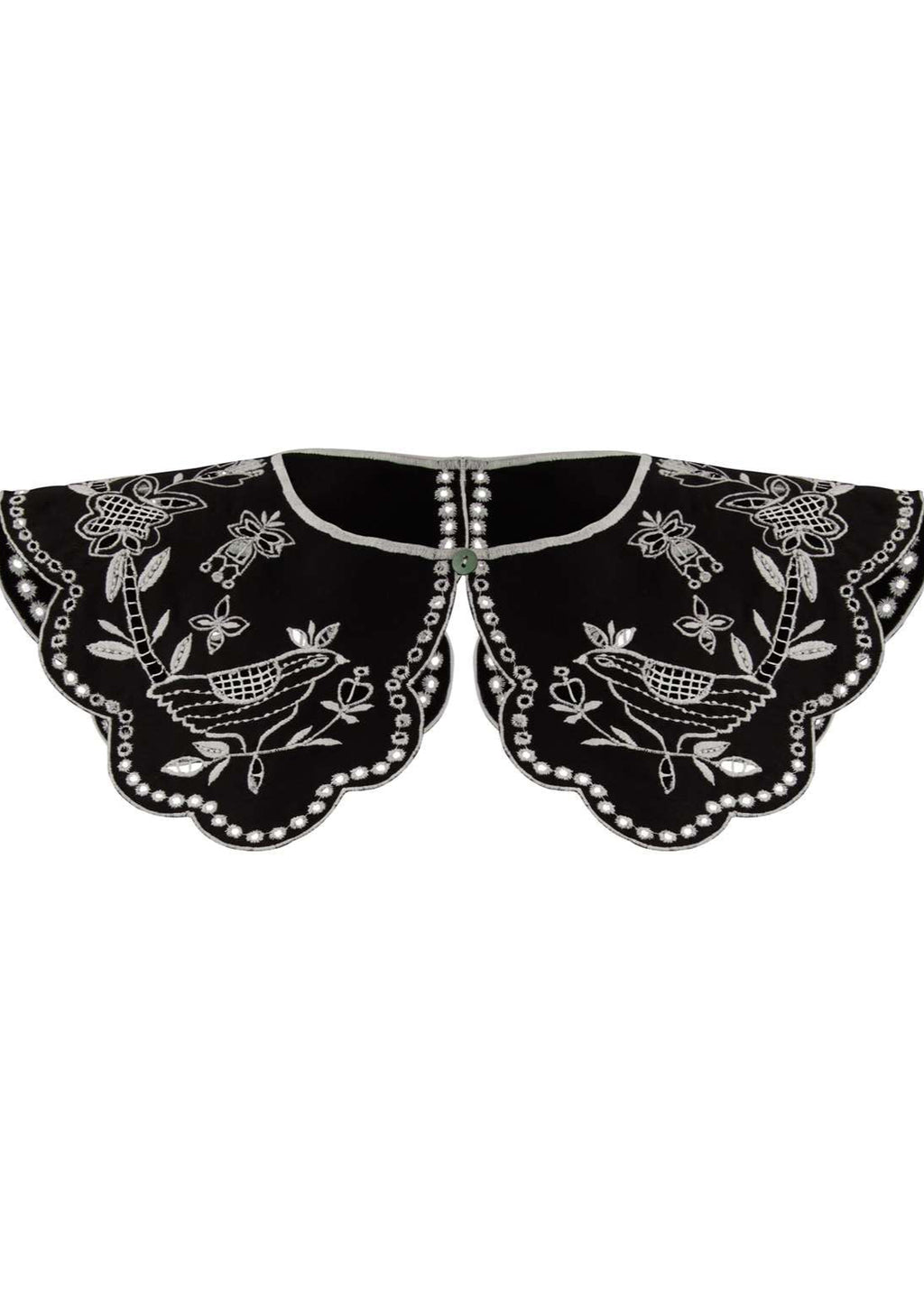Embroidered collar big